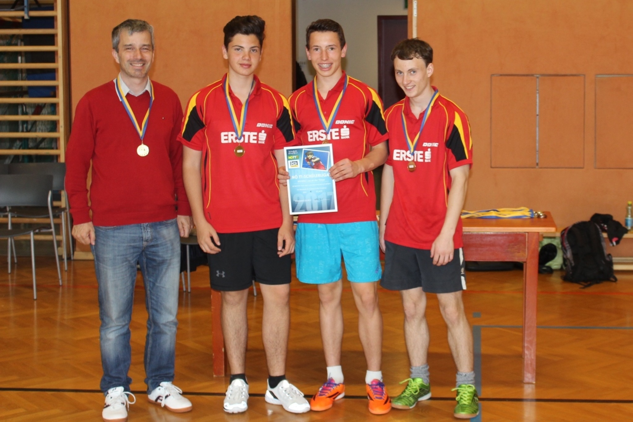 BG/BRG Laa ist Tischtennis-Landesmeister - Mistelbach