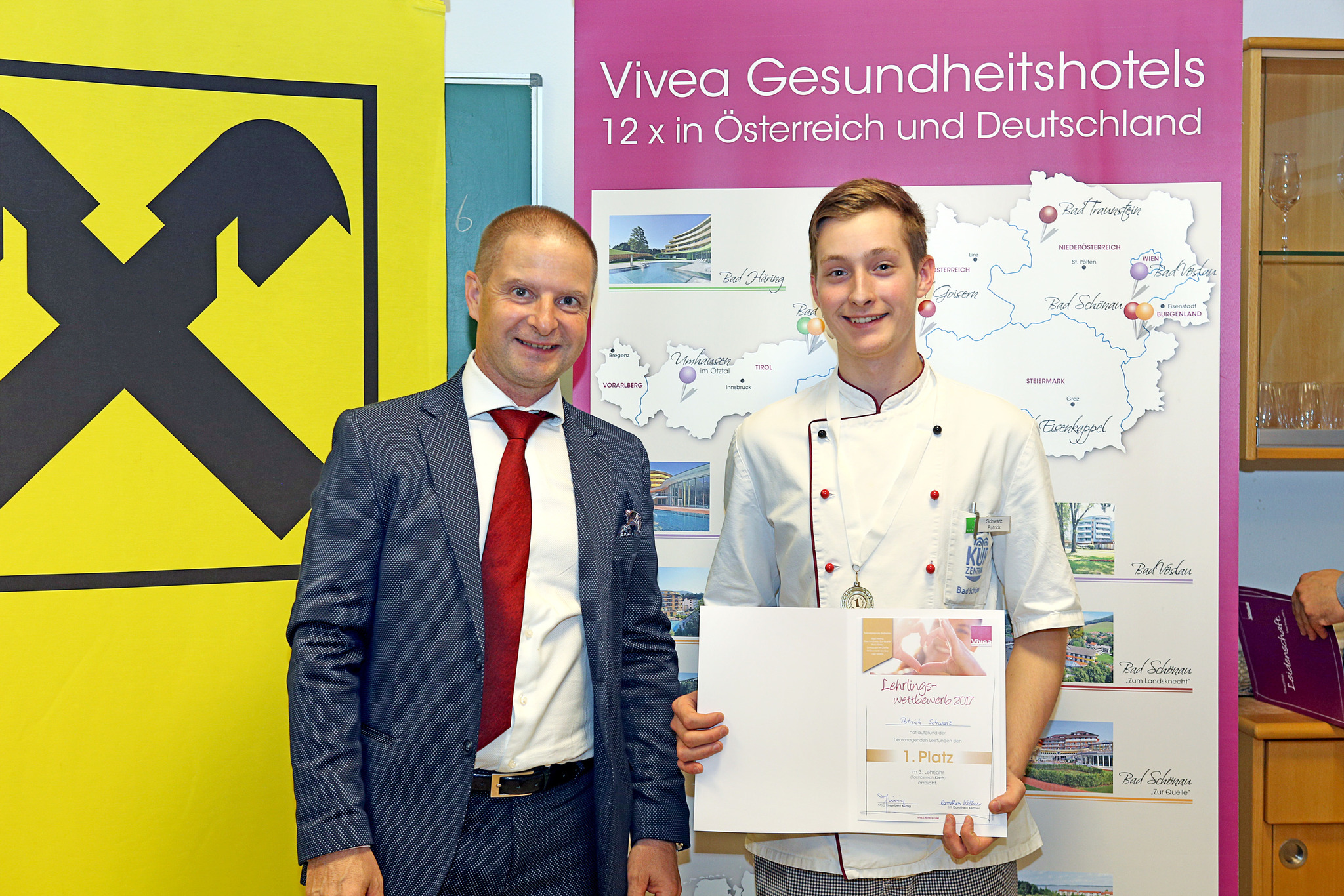 Patrick Schwarz brilliert beim Kochen - Wiener Neustadt