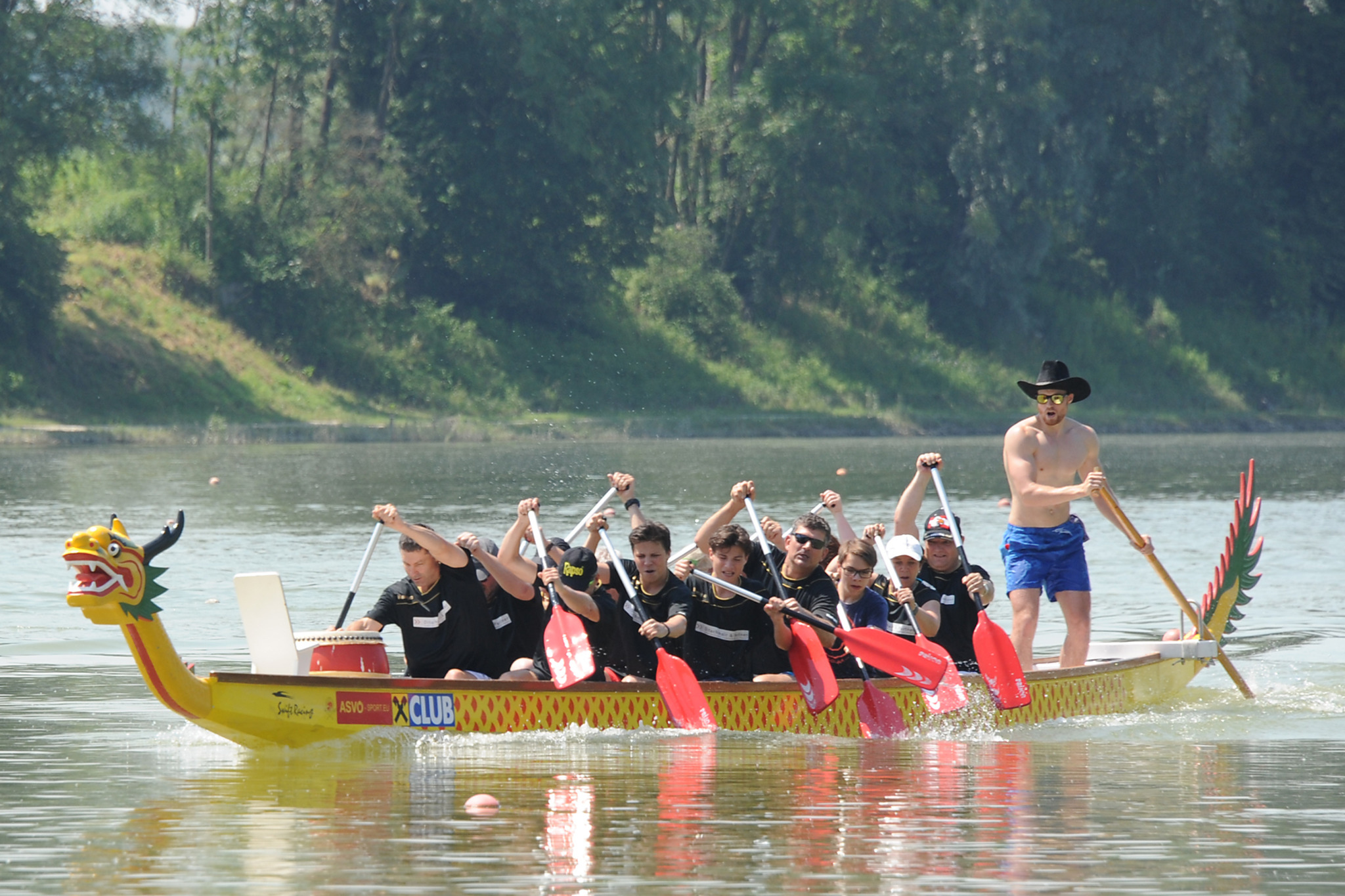 Duell im Drachenboot - Linz