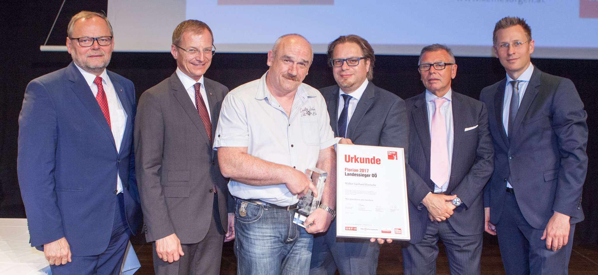 "Florian 2017": Preis für Ehrenamt wurde vergeben - Oberösterreich