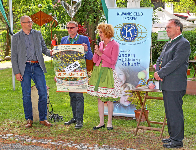 Der Kiwanis Gartenzauber war wieder ein großer Erfolg - Leoben