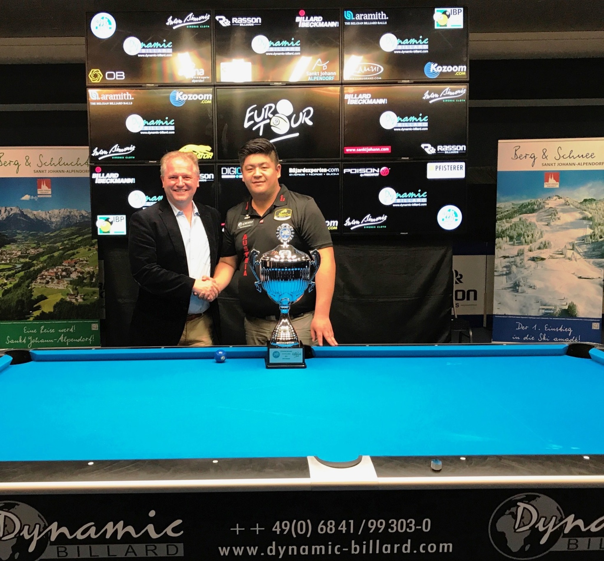 Billardprofi Mario He feiert ersten österreichischen Sieg bei Austrian ...