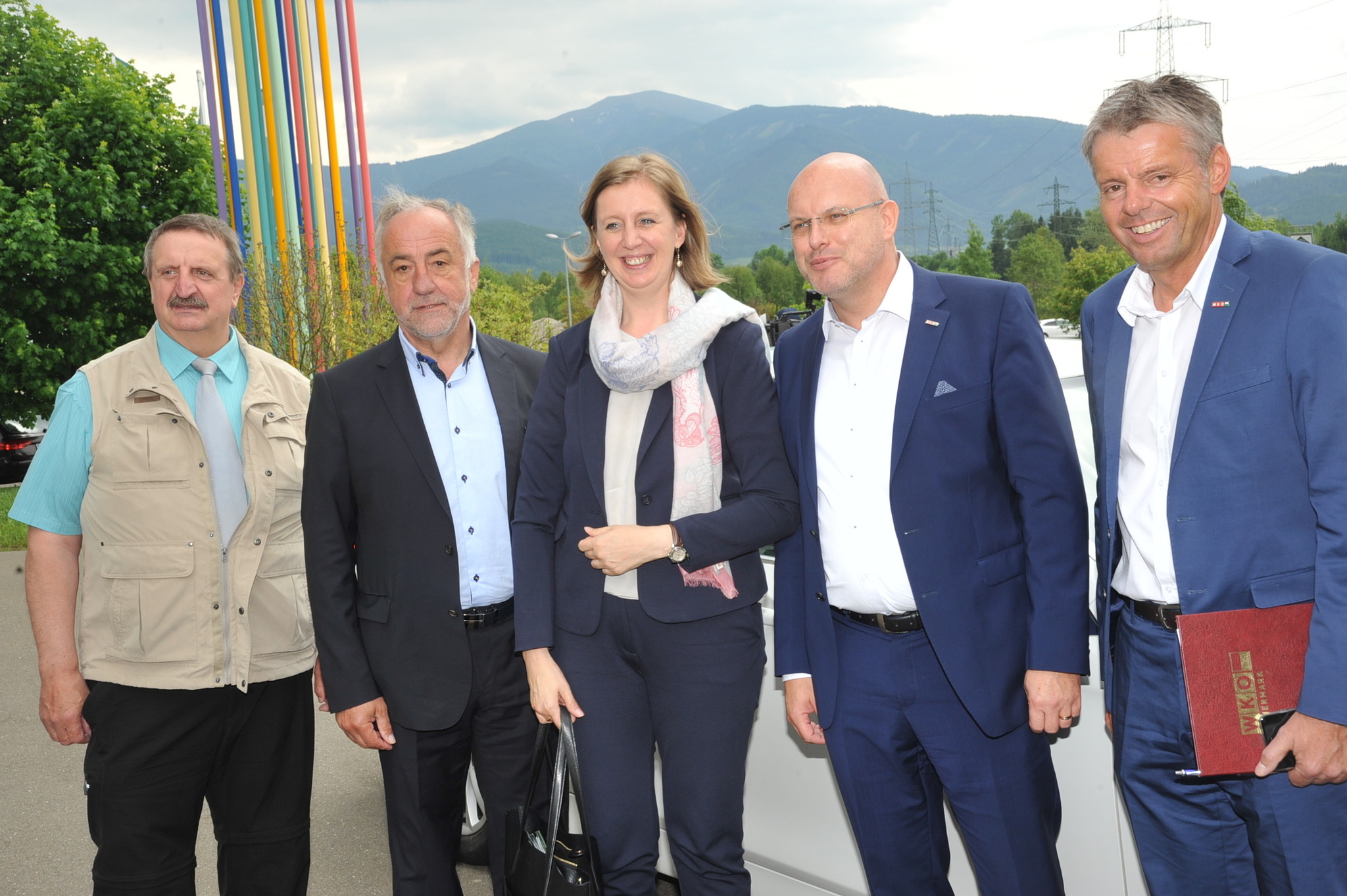 Wirtschaftslandesrätin Barbara Eibinger-Miedl besuchte das Zeltweger ...