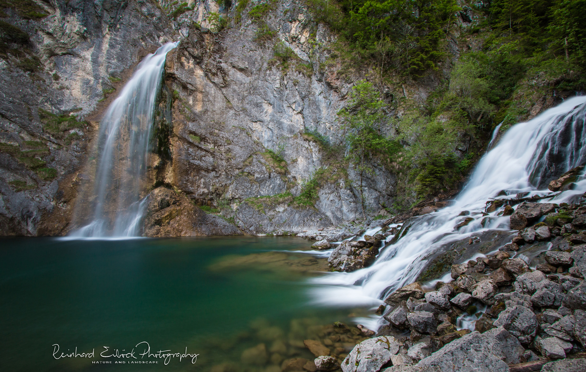 Salza Wasserfall bei St. Martin am Grimming / Stmk. - Tulln
