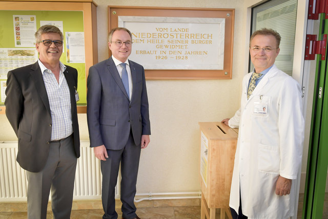 Landesvize auf Hochegg-Visite - Neunkirchen