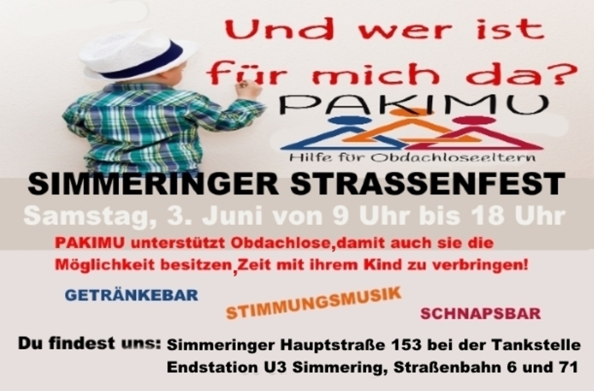 PAKIMU ist beim Simmeringer Straßenfest - Simmering