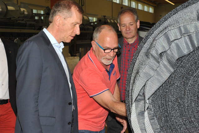 Textil Kufner produziert jährlich 30 Millionen Meter Einlagestoffe - Murtal