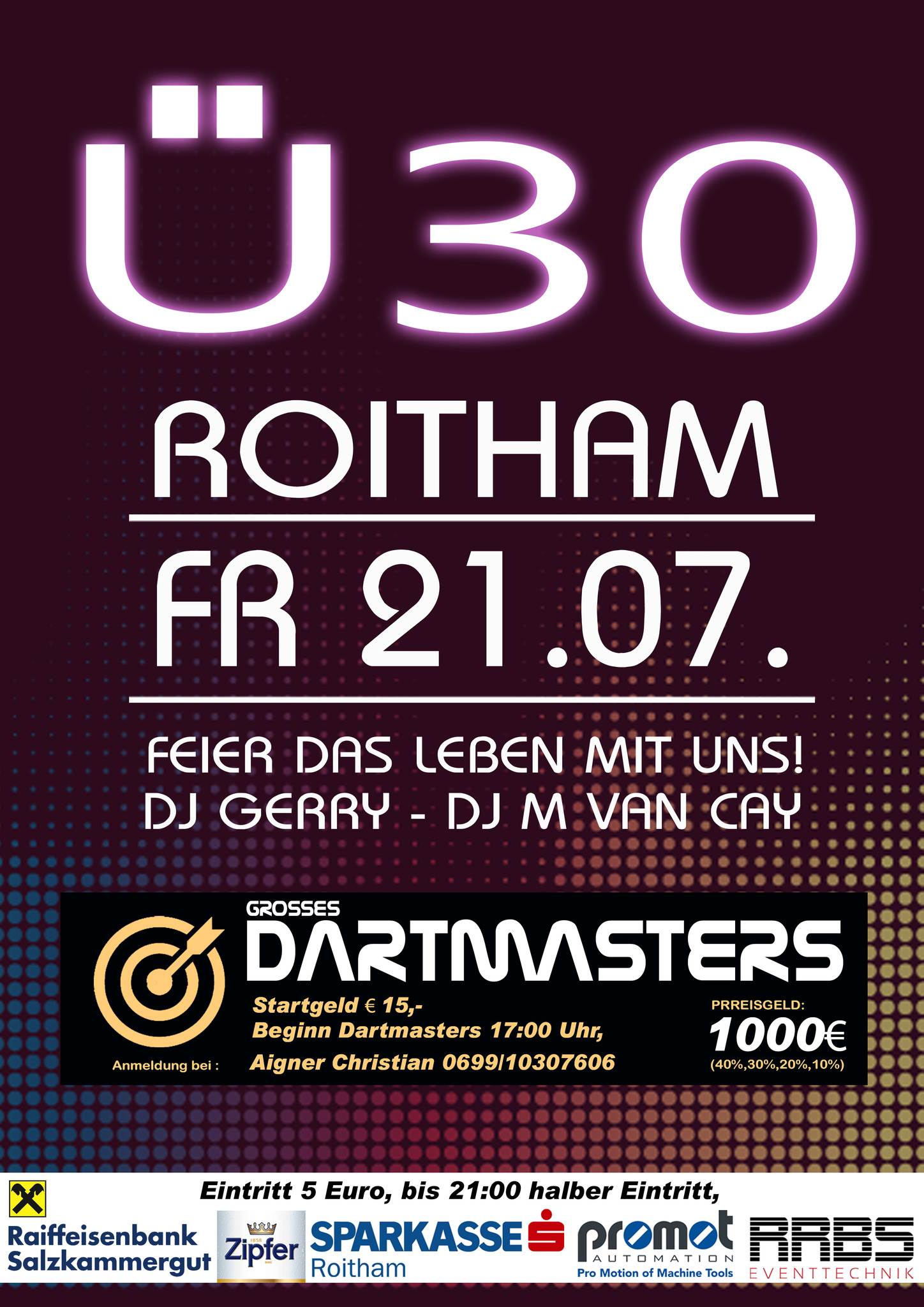 Ü30, na UND? - Feier das Leben mit uns! - Salzkammergut