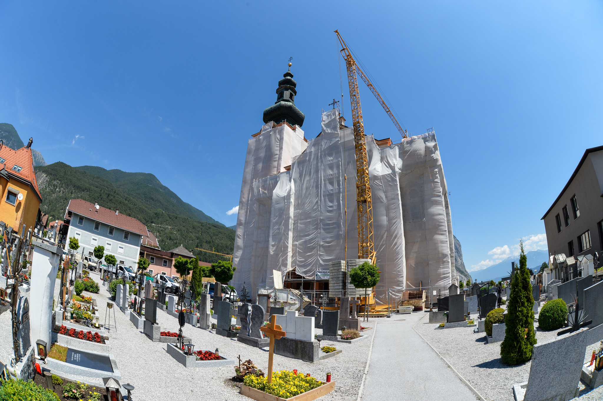 Renovierung der Pfarrkirche Zirl - Telfs
