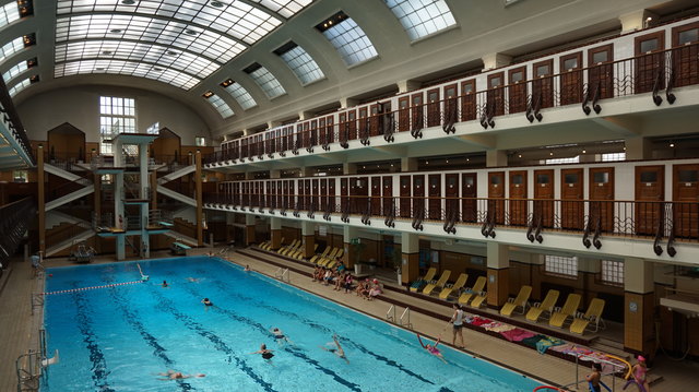 Amalienbad auch im Sommer gut besucht - Favoriten