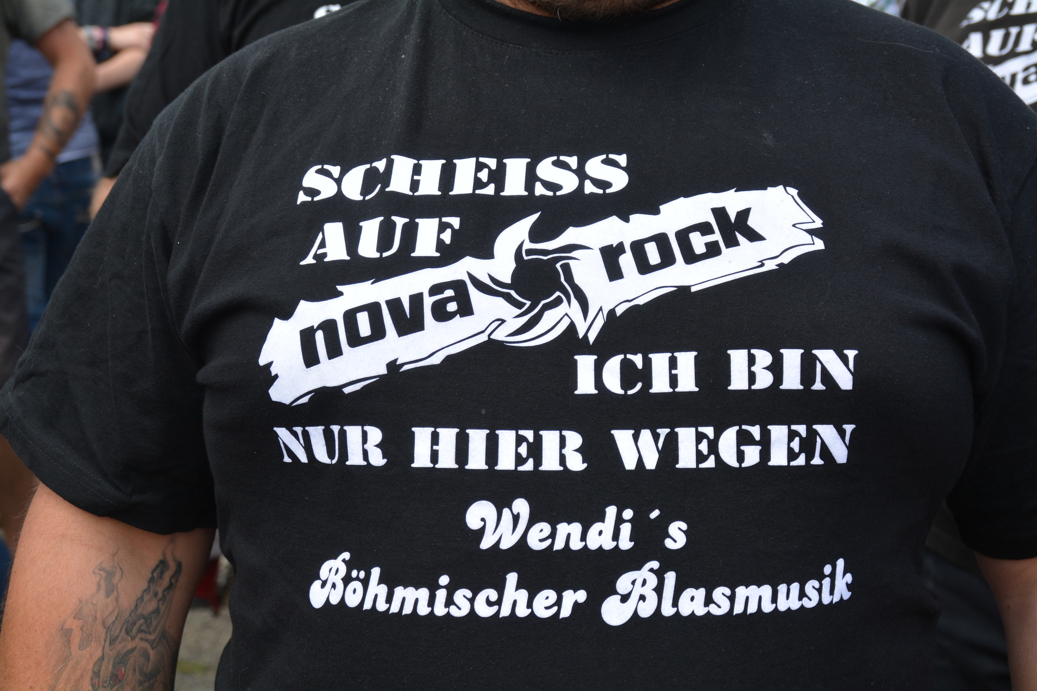 Wendis Böhmische Blasmusik auf der Nova Rock Bühne - Neusiedl am See