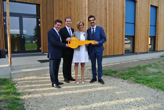 Erstes Laborgebäude aus Holz in Österreich eröffnet - Tulln