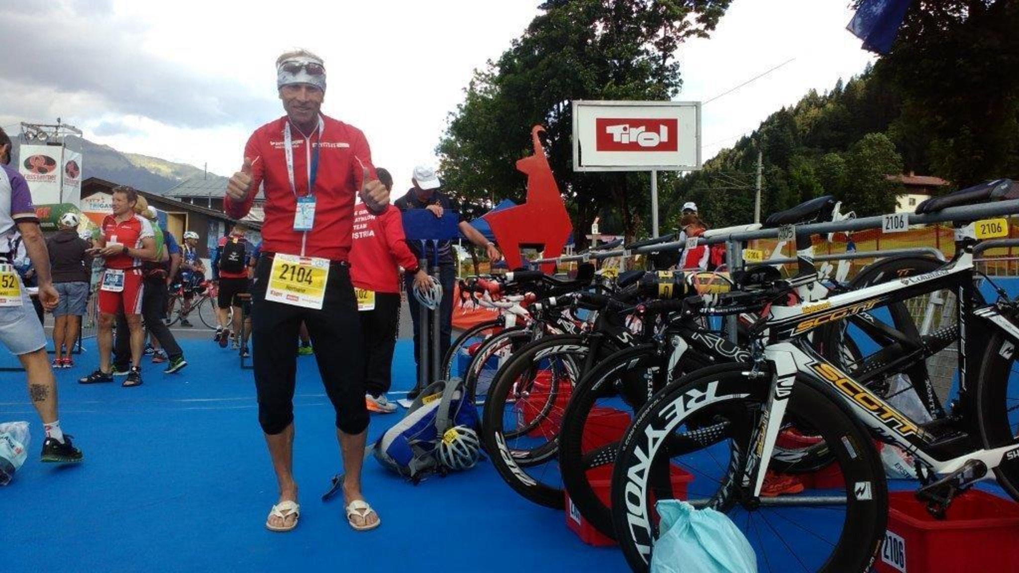 Grall wird 13. bei der Triathlon Europameisterschaft - Kirchdorf