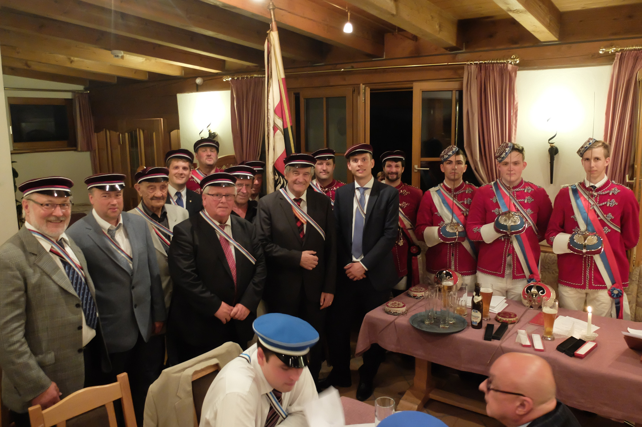 Telfer Studentenverbindung „Hertenberg“ in Stams integriert. - Telfs