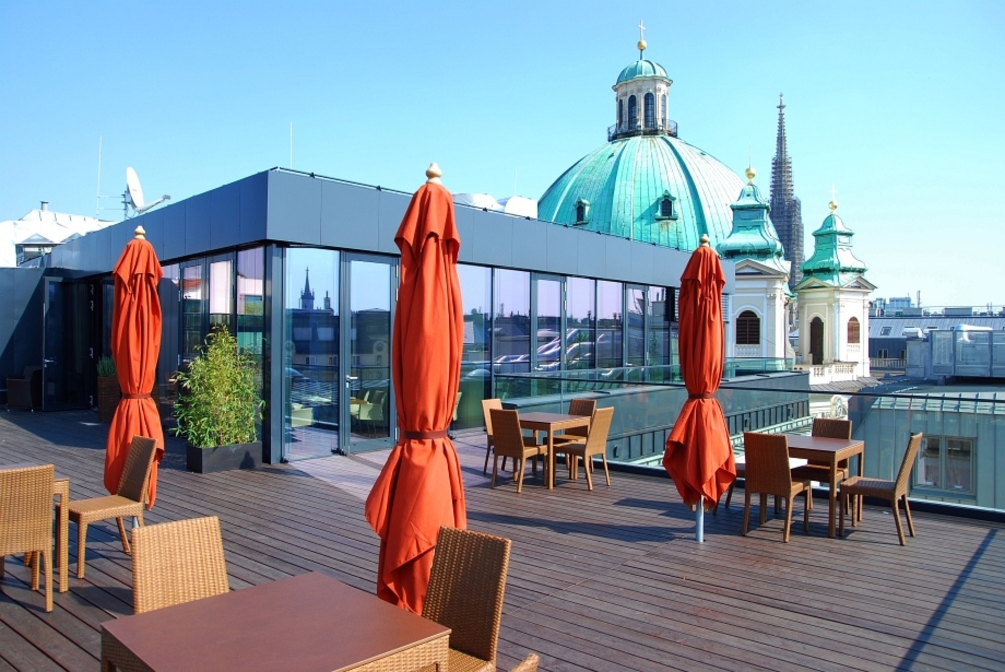 "Kleinod": Neue Pop-up-Bar über den Dächern Wiens - Landstraße