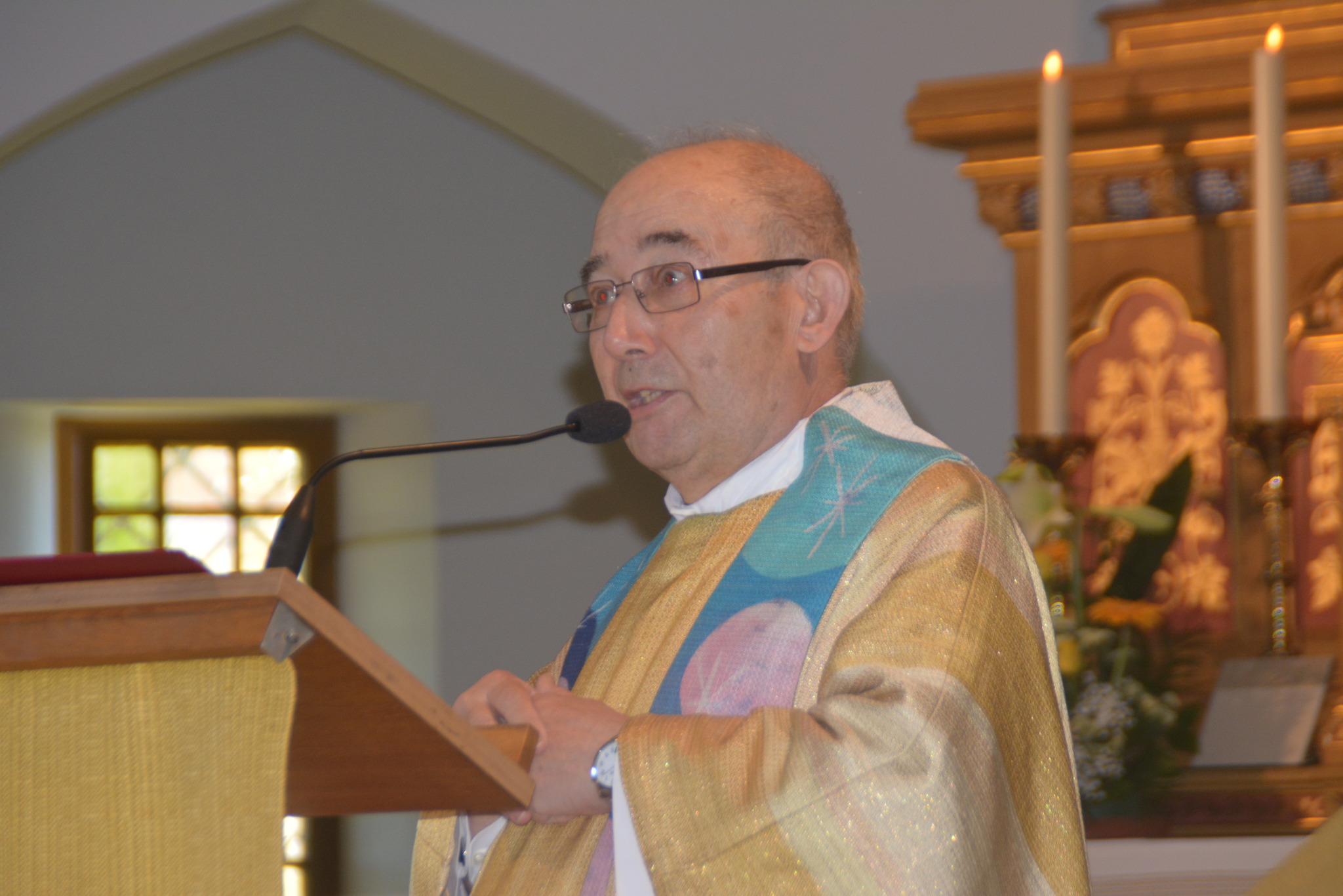 Pfarrer Josef Kroiss feierte sein Goldenes Prieserjubiläum in Deutsch Schützen - Oberwart