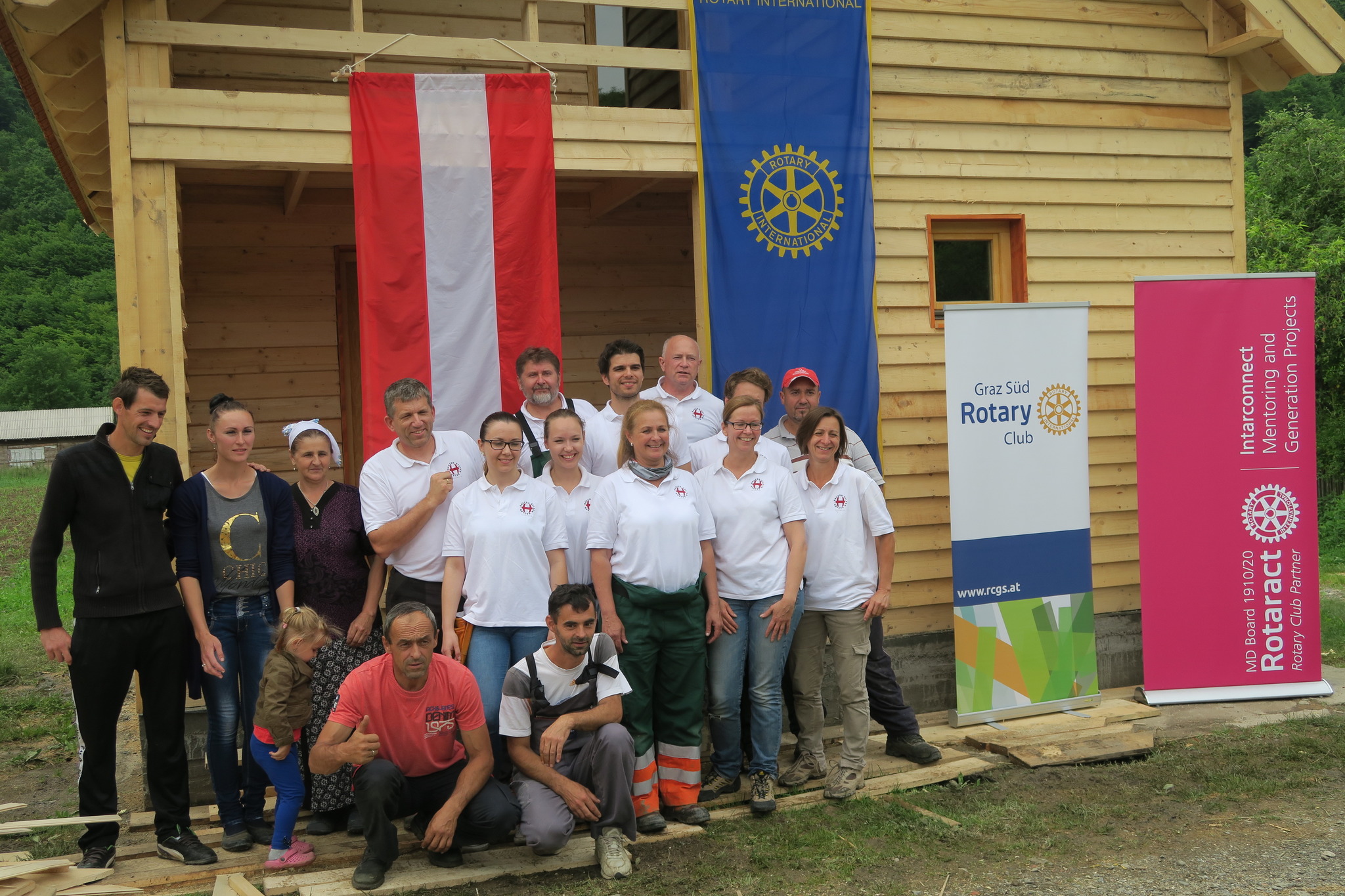 Rotary Club Graz-Süd baut ein Haus in Srebrenica - Graz-Umgebung