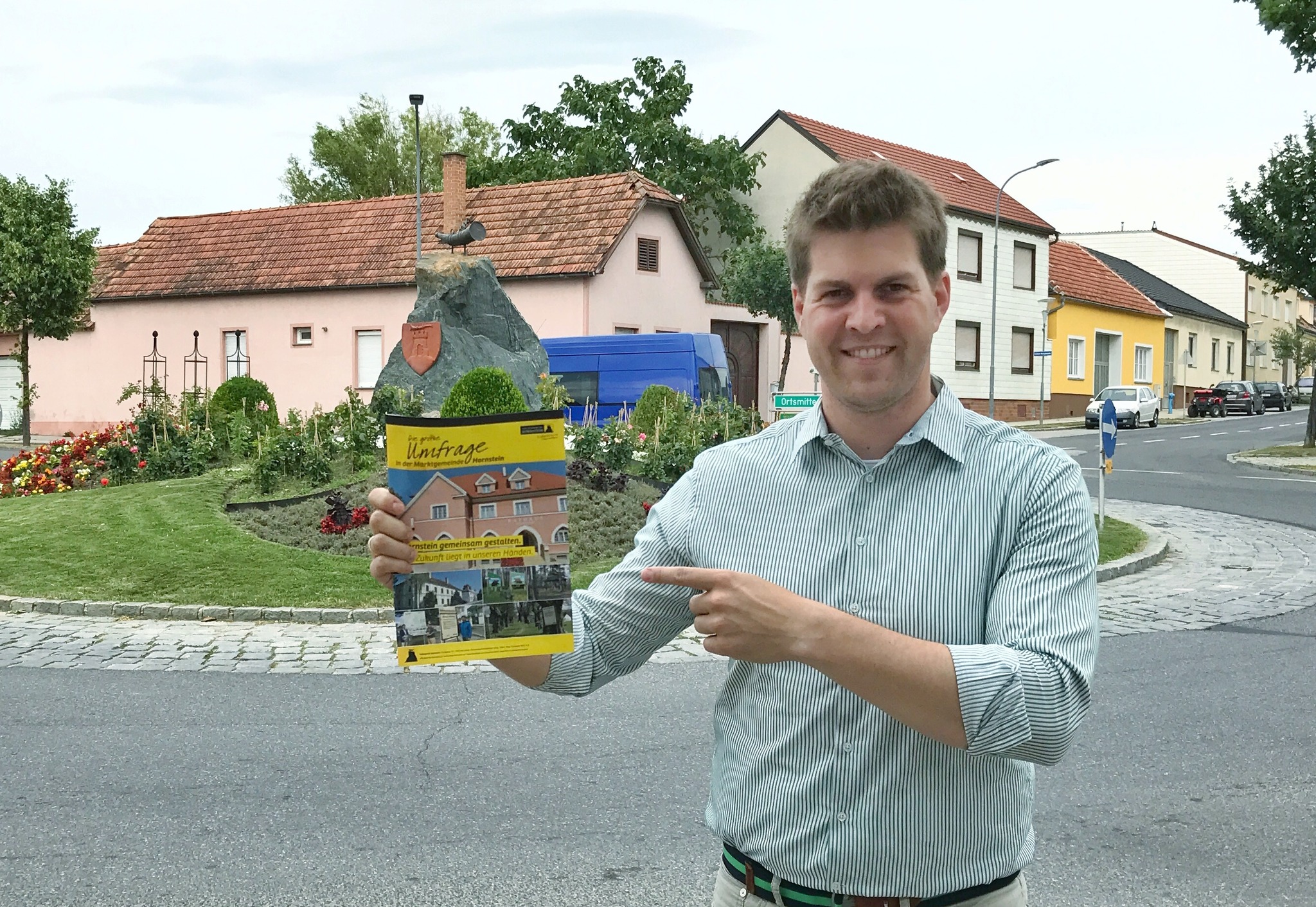 Christoph Wolf will alle Haushalte in Hornstein besuchen - Eisenstadt