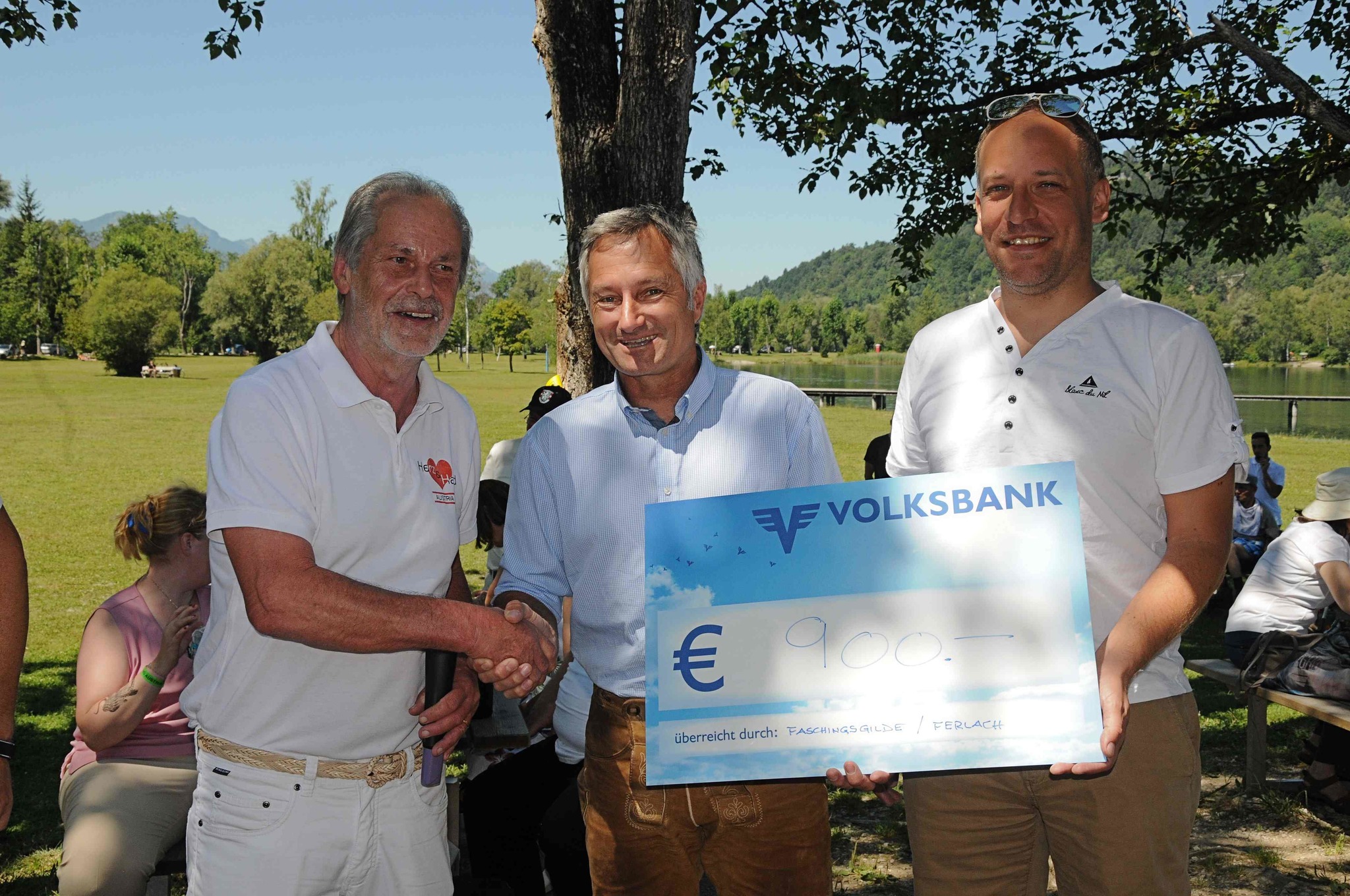 Hochsommerliche Stimmung mit Herz & Hand Austria im Strandbad Ressnig ...