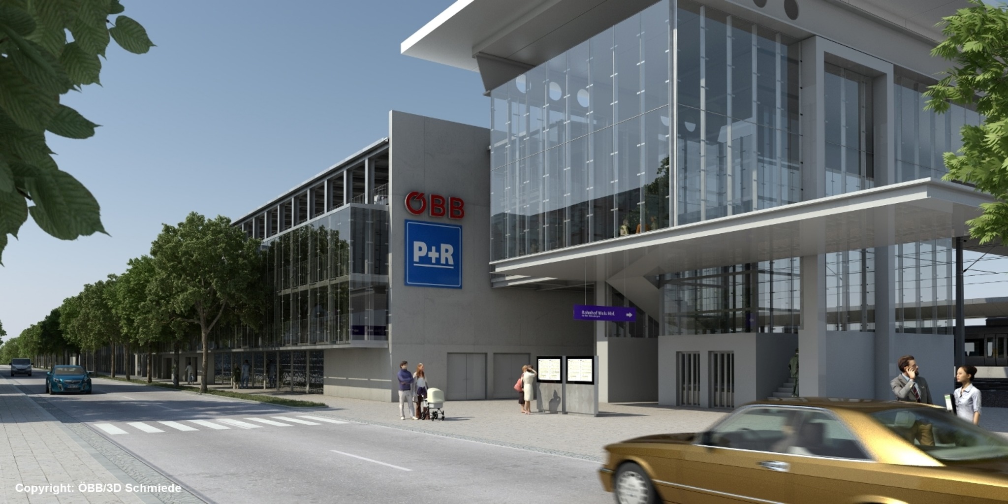 Vorbereitungen für das neue Parkdeck am Welser Hauptbahnhof - Wels ...