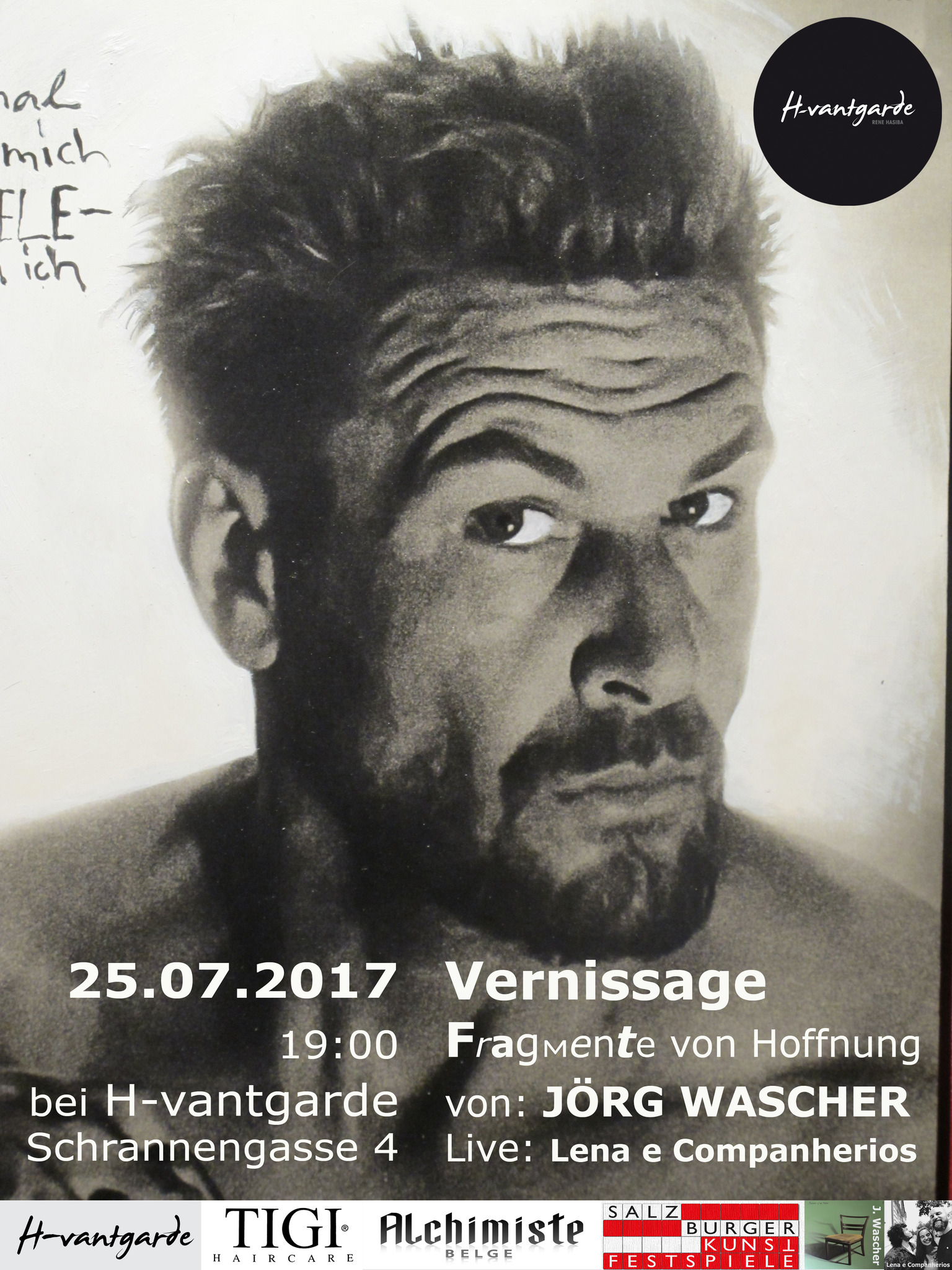 Vernissage von Jörg Wascher: "Fragmente von Hoffnung" - Salzburg-Stadt