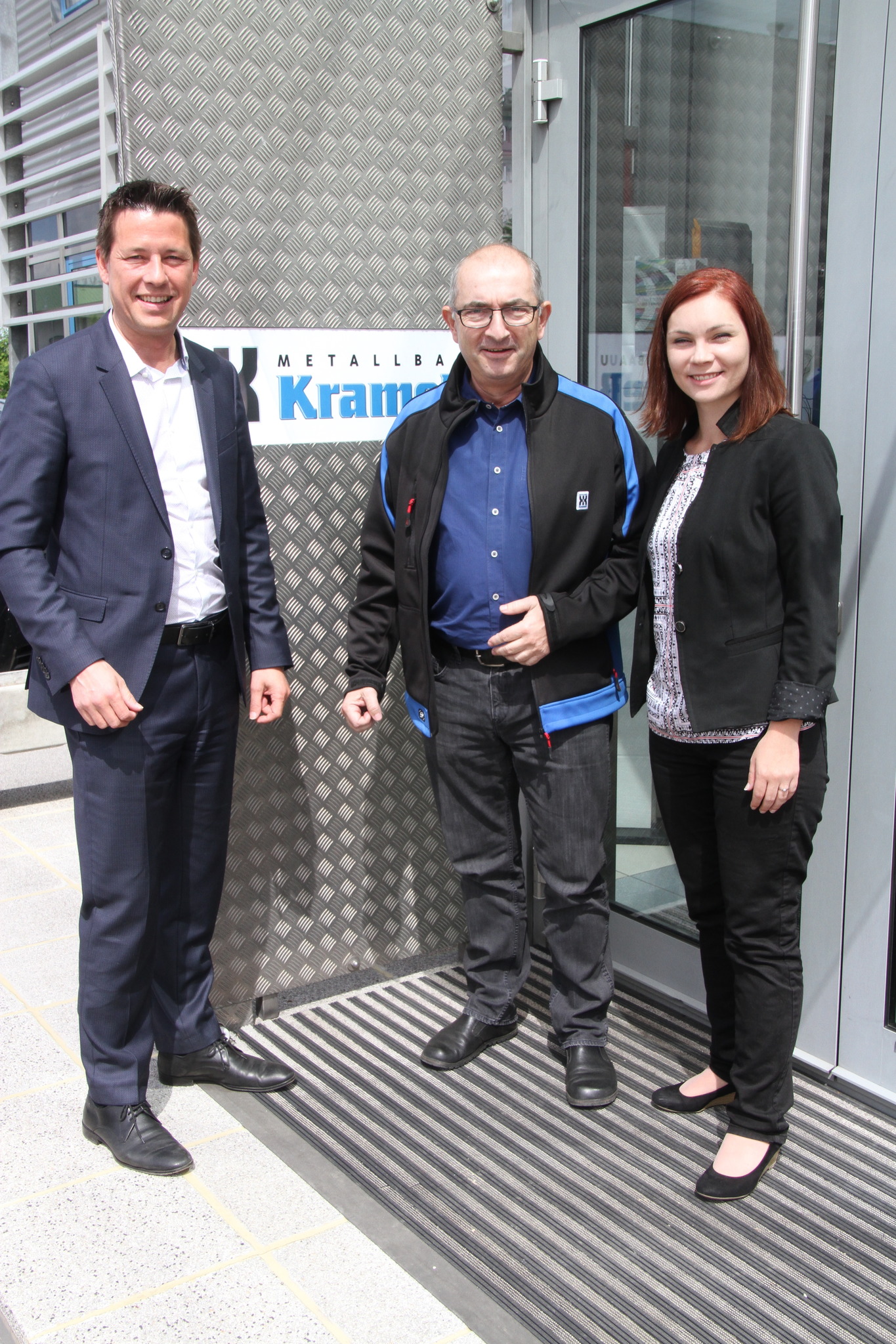 Betriebsbesuch bei Krameß Metallbau GmbH - Mistelbach