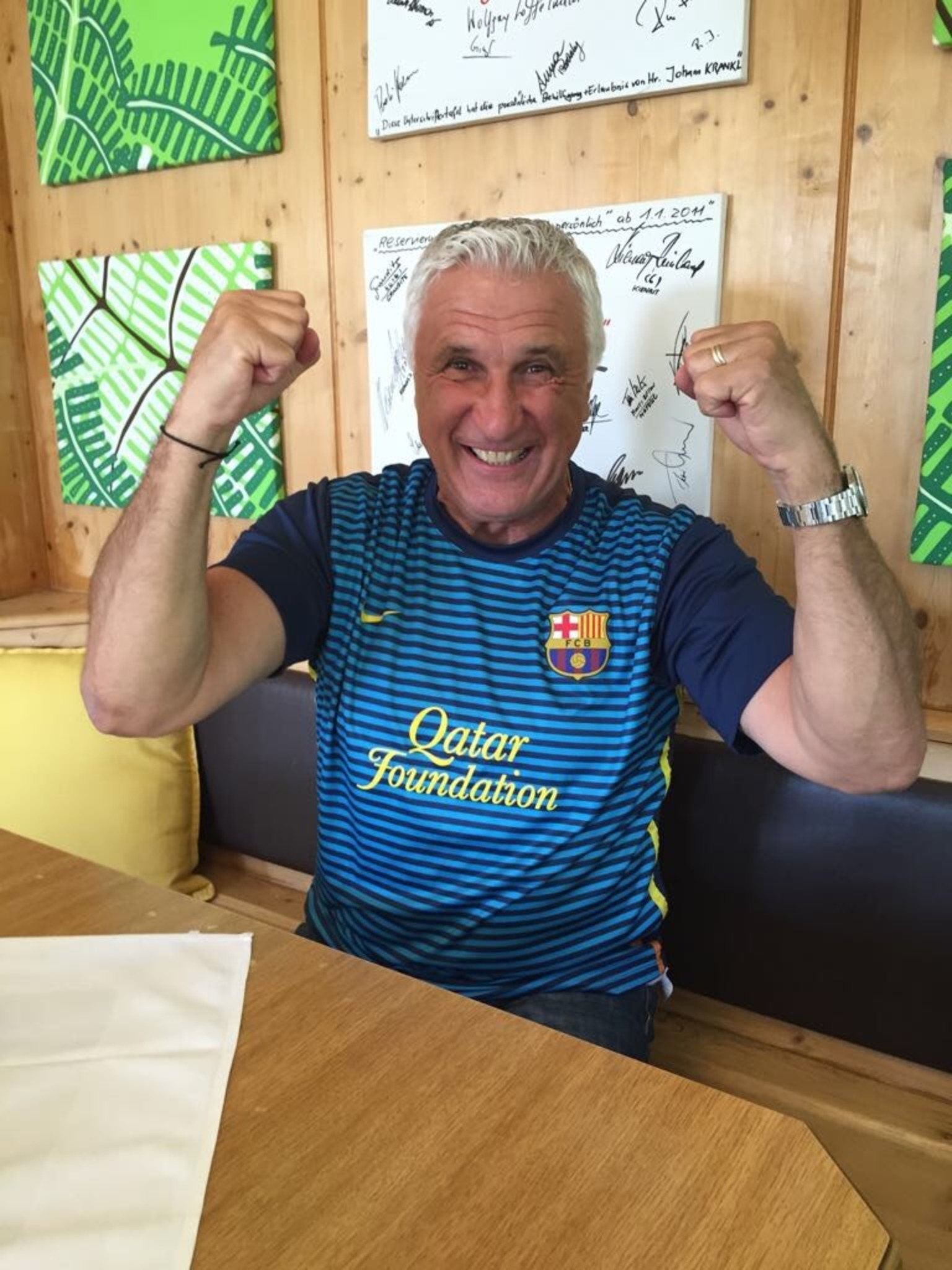 "I bin halt ganz allan, ..." Hans Krankl kommt nach Gars am Kamp - Horn