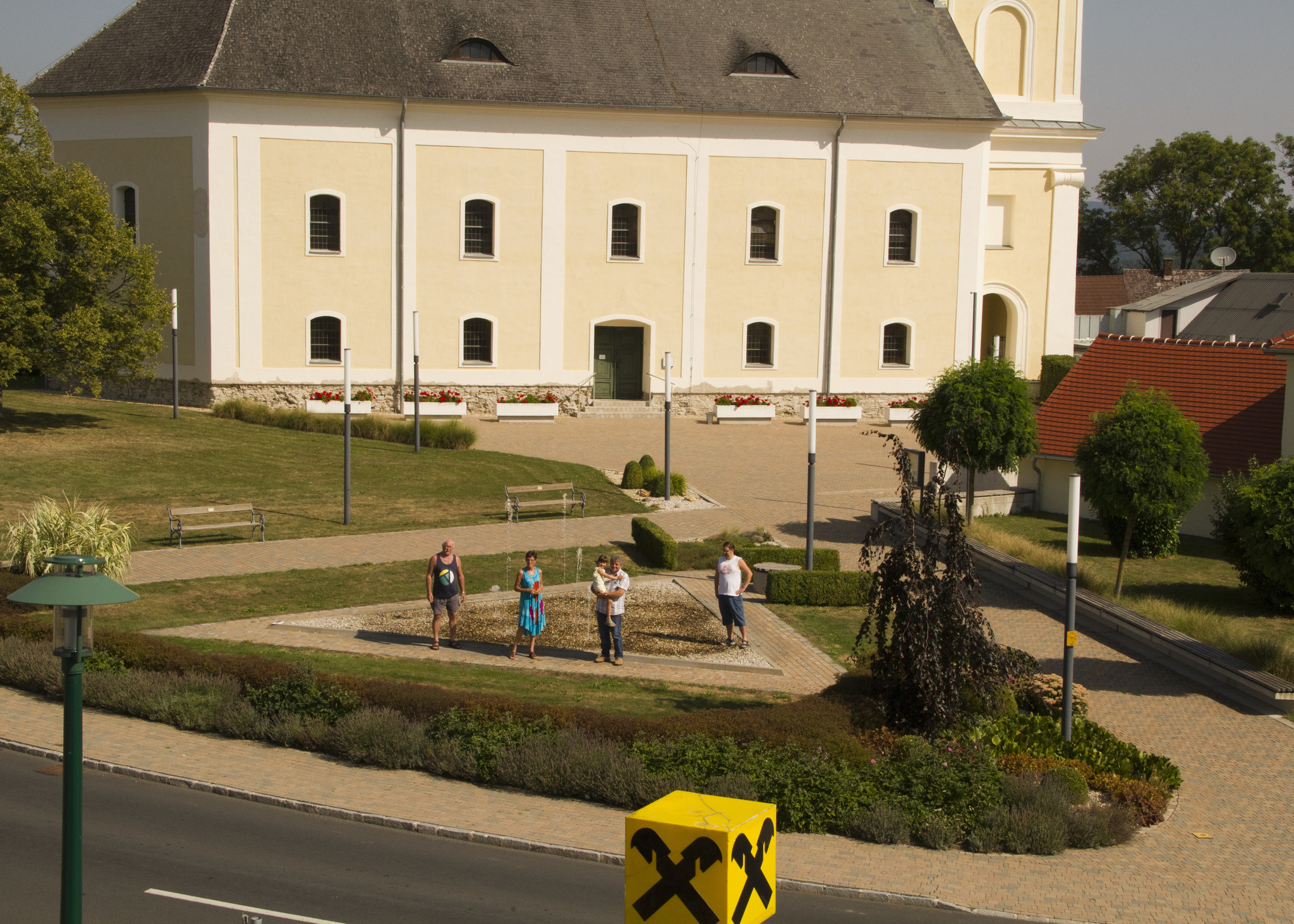 Schönster Dorfplatz in Stadtschlaining - Oberwart