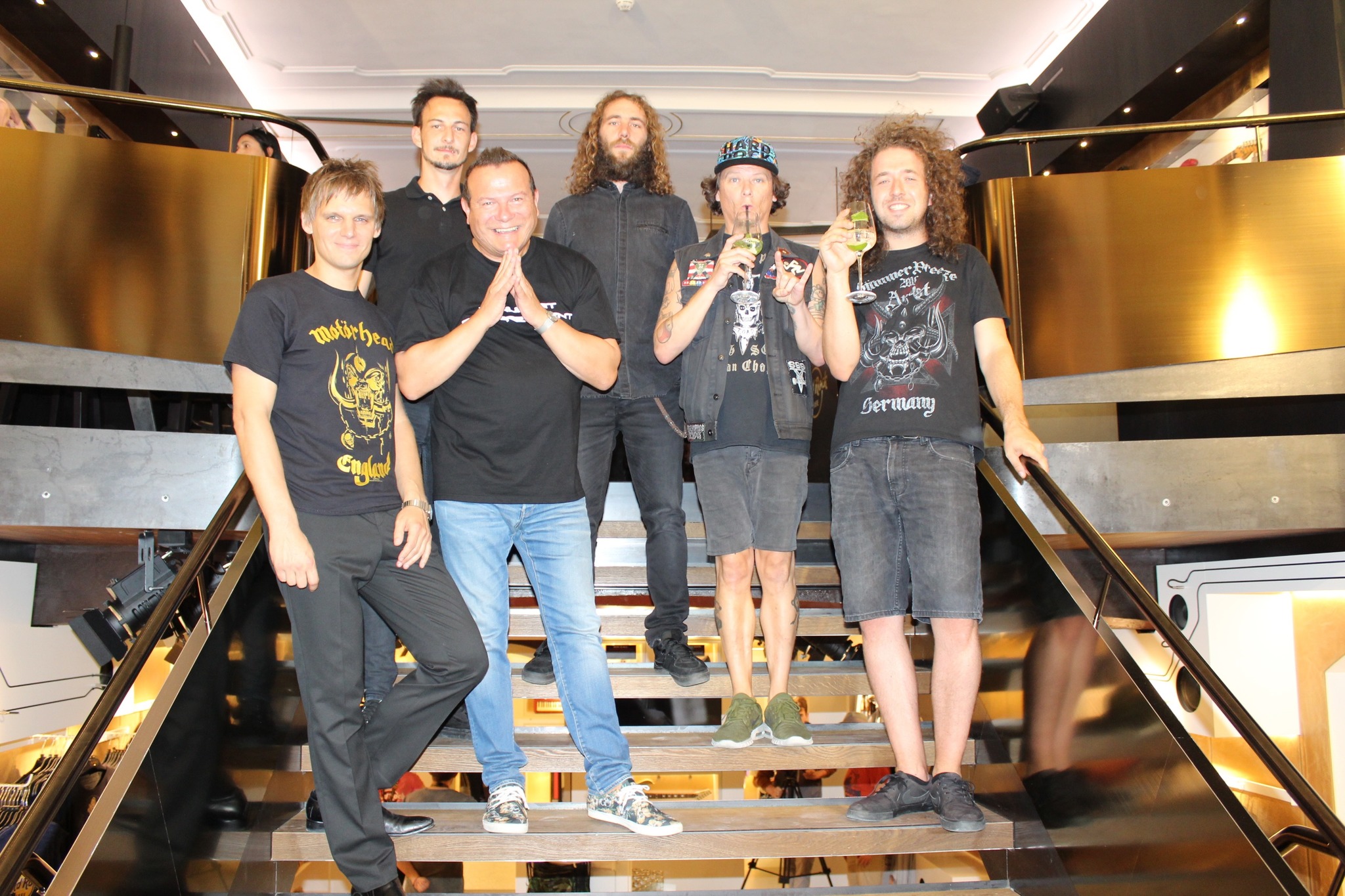 AC/DCs Angus Bucks & Klaus Schuberts Gitarre - Innsbruck