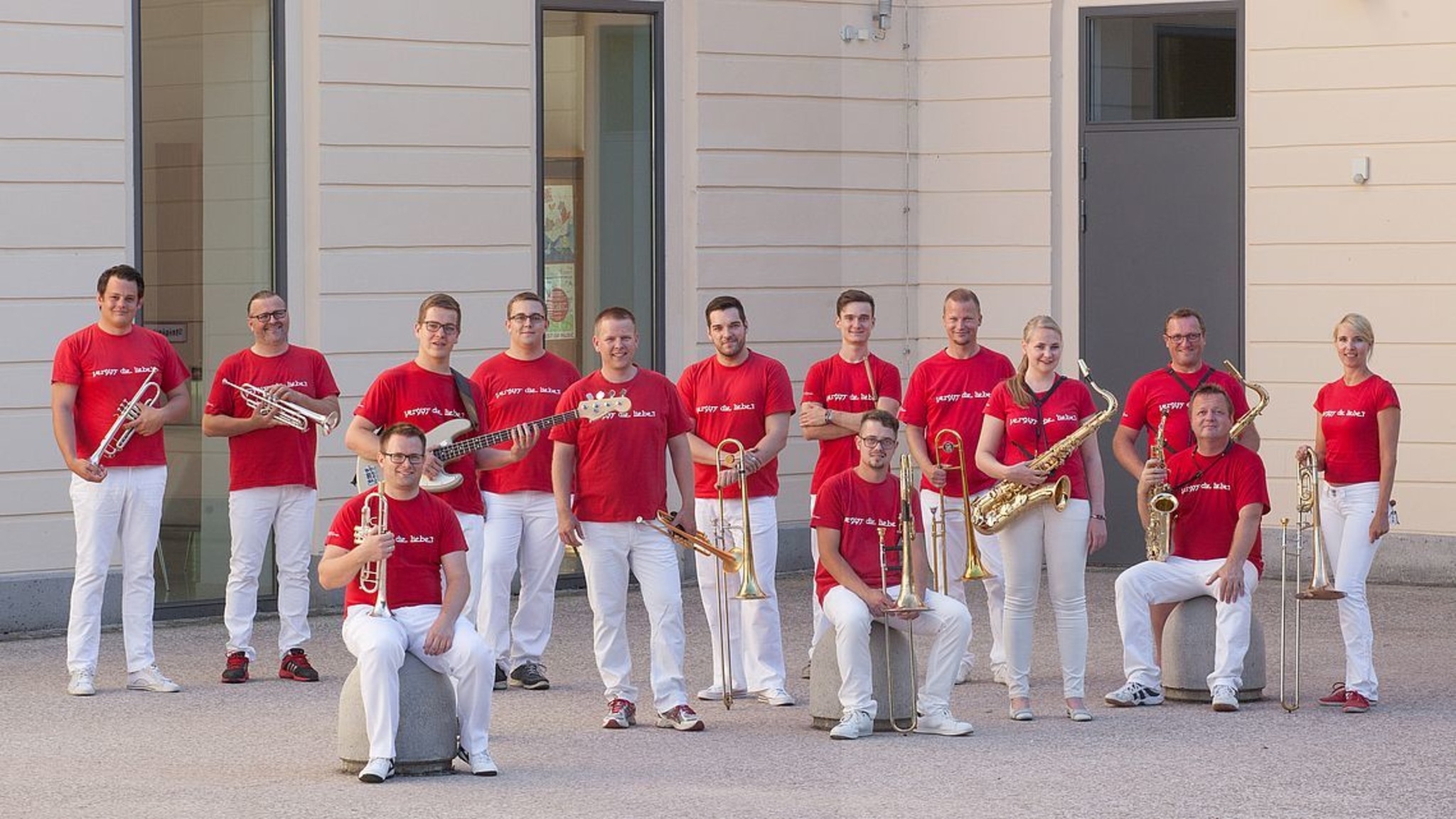 Wösblech Delüx spielen im Welser Burggarten - Wels & Wels Land