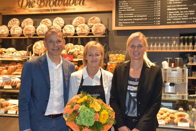 Hörtnagl und Brotbuben eröffneten neu im M4 Wörgl - Kufstein