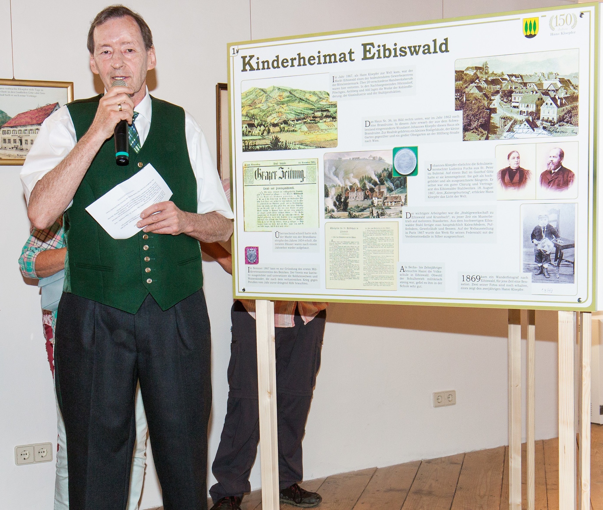 Sonderpostamt und interessante Kloepfer-Ausstellung zum 150. Geburtstag ...