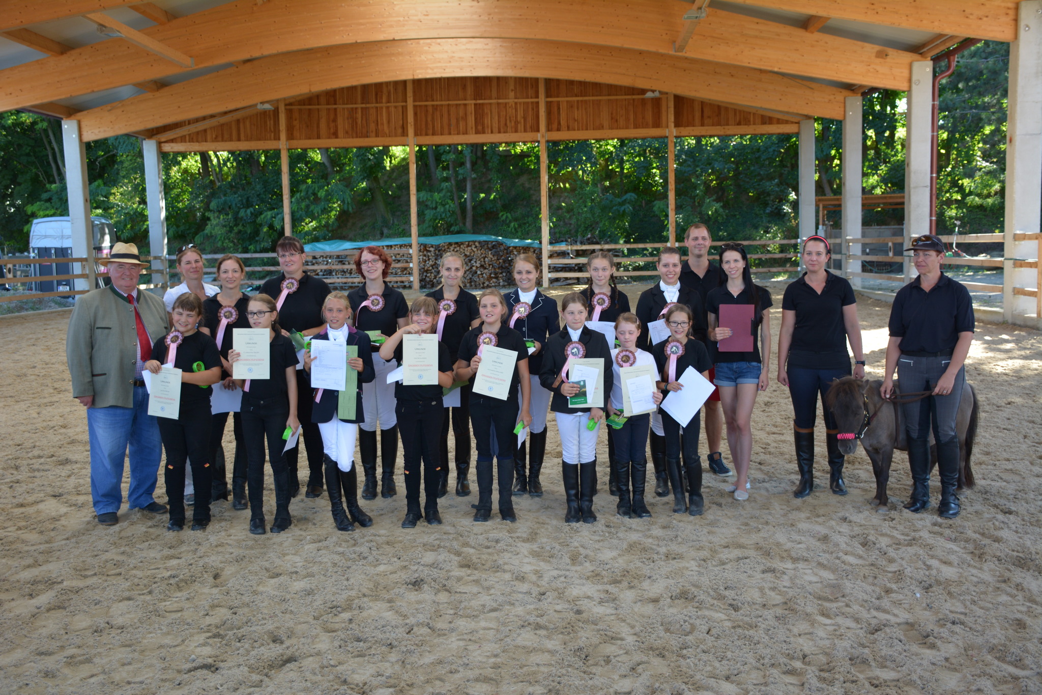 Erfolgreiche Sonderprüfung im UPSV Hobby Pferd - Tulln