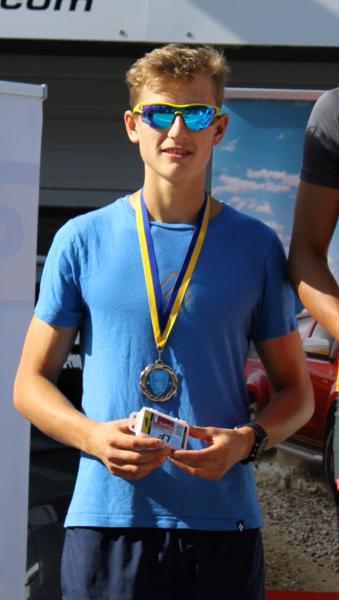 Skiroller-Rennfahrer Felix Beier erreicht zwei Mal den zweiten Platz ...