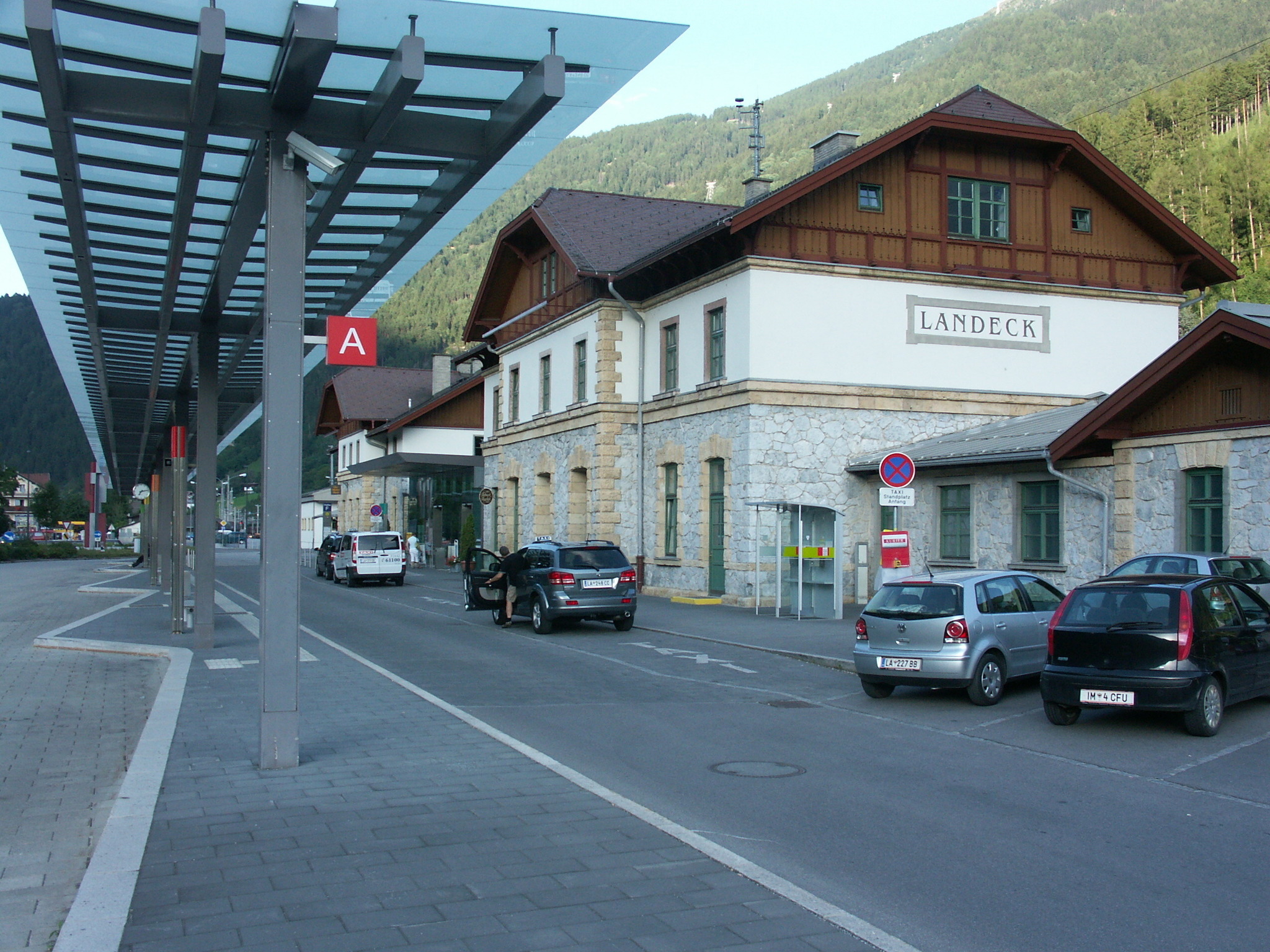 Bahnhof Landeck Zams ist top - Landeck