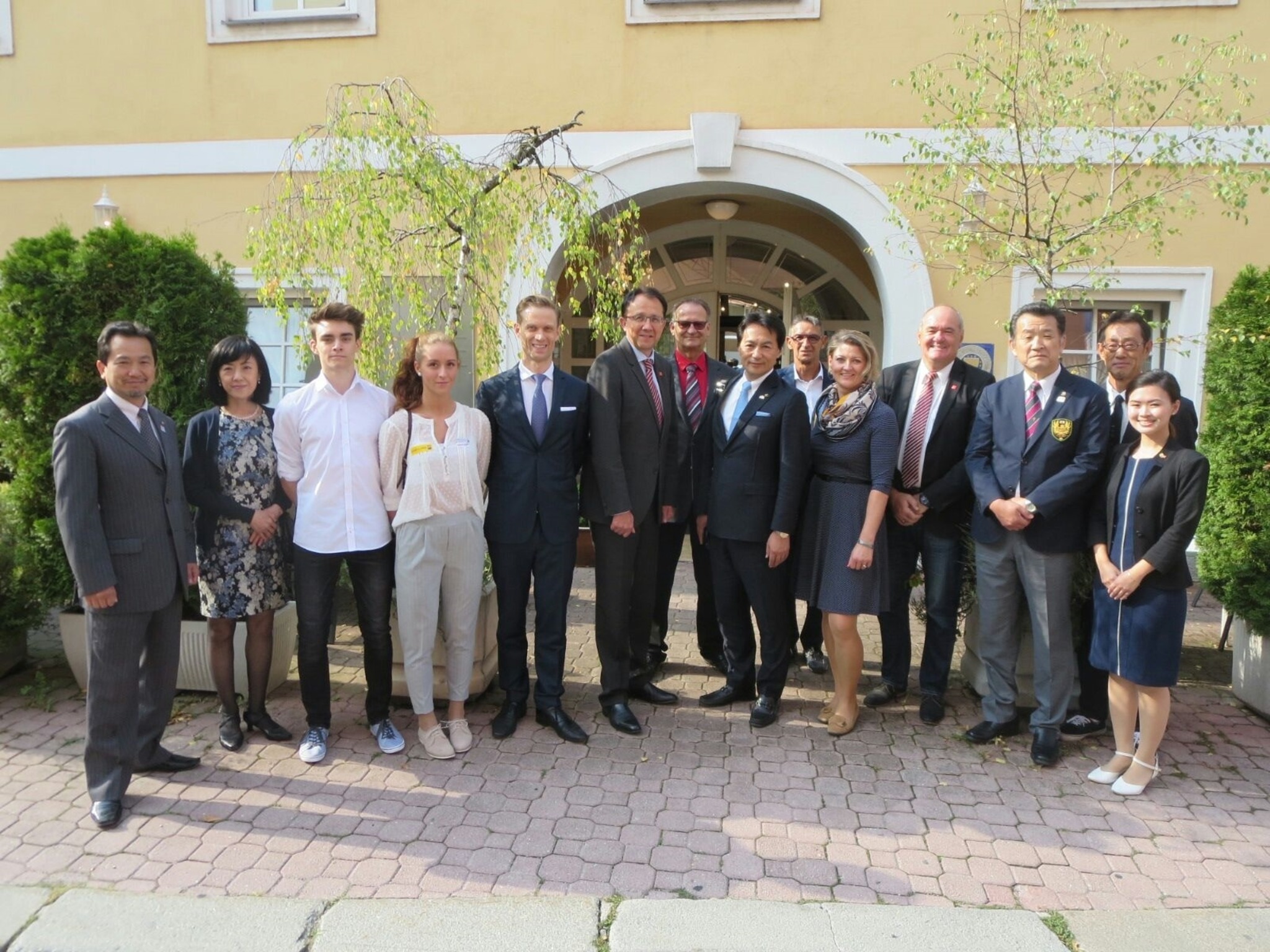 St. Pölten bekam Besuch aus Japan - St. Pölten