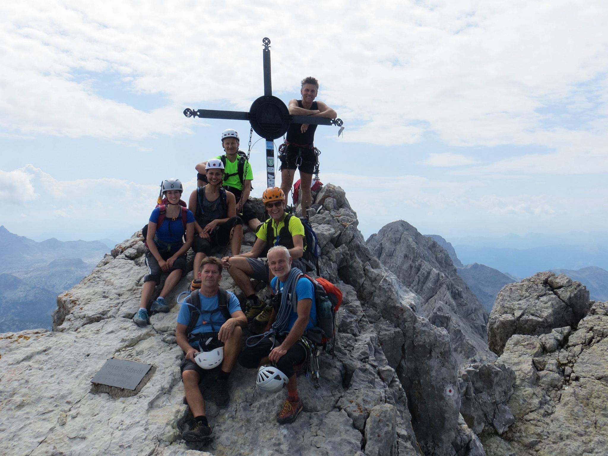 Naturfreunde klettern auf den Watzmann - Enns