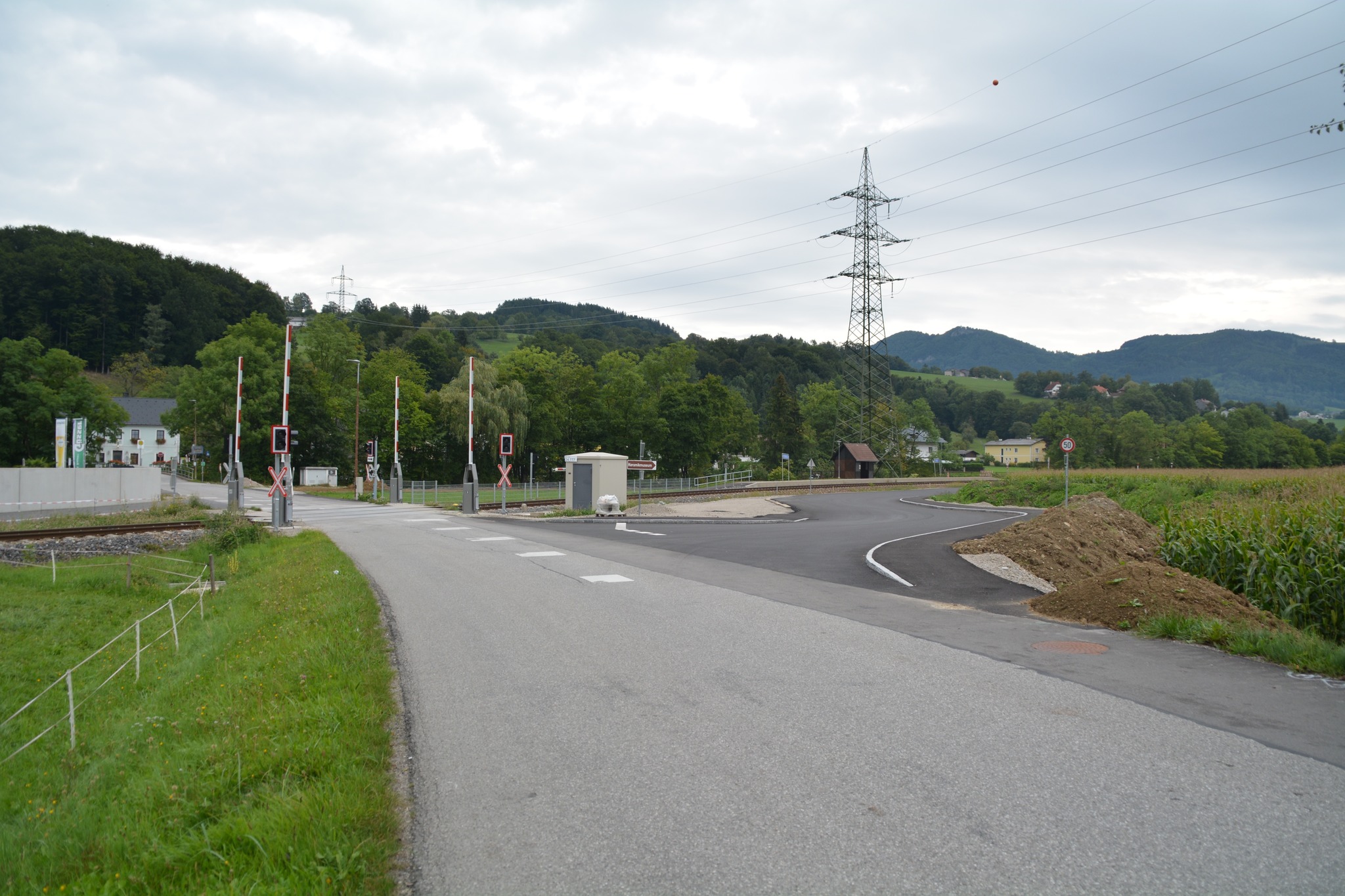 Neue Friedhofsstraße in Saffen freigegeben - Scheibbs