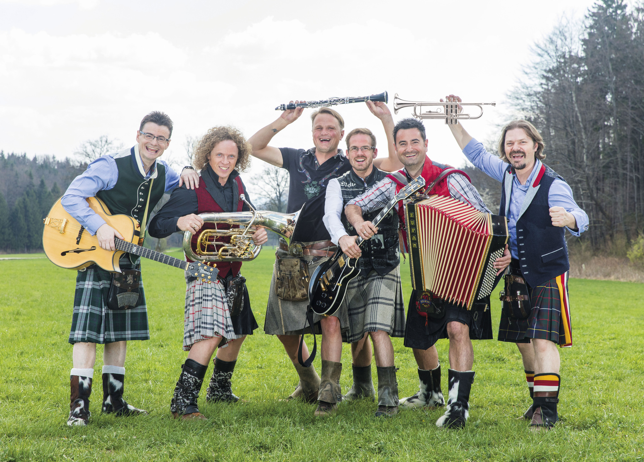 Die Lauser beim großen Oktoberfest in Hitzendorf - Graz-Umgebung