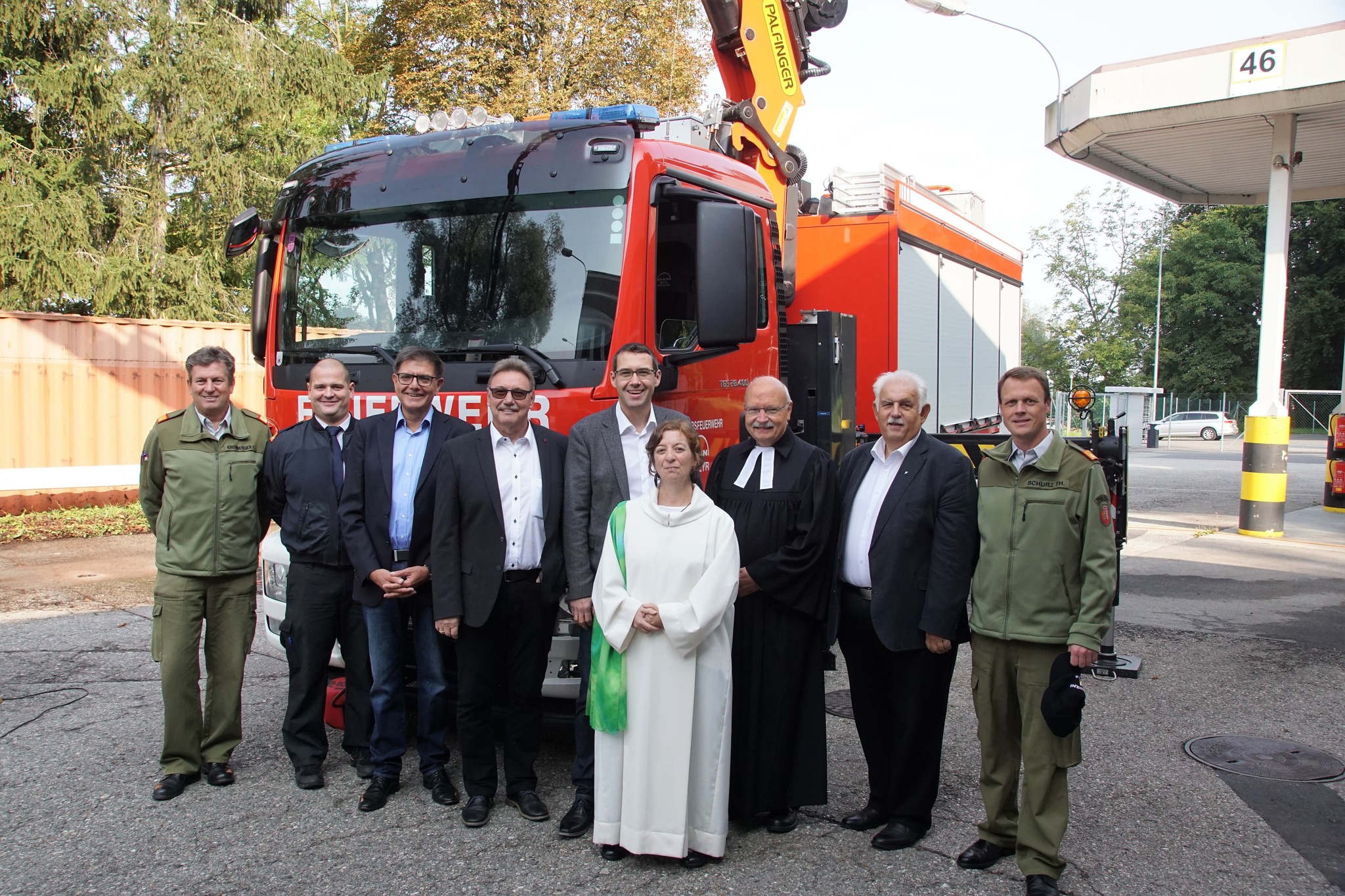 MAN nimmt neues Rüstlöschfahrzeug in Betrieb - Steyr & Steyr Land