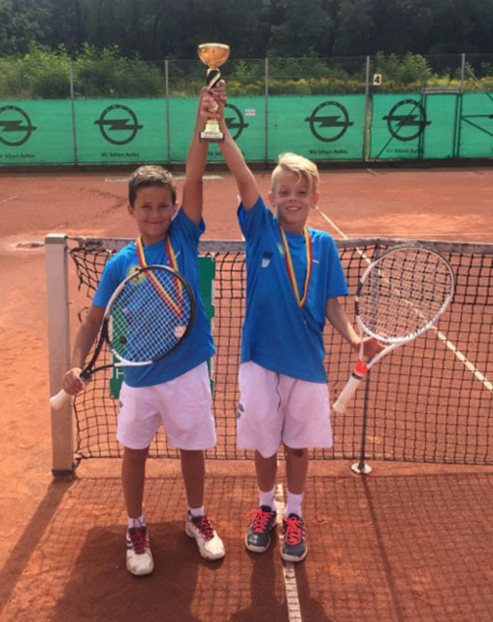 Niklas Pomper und Nick Weinhandl holen U10-Tennistitel - Oberwart