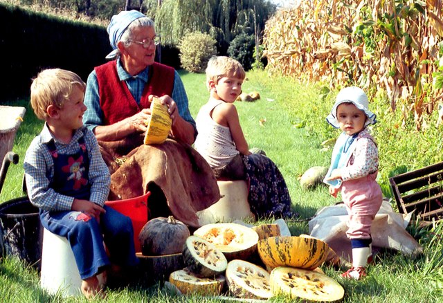 Eine Urgroßmutter im Herbst 1983 - Deutschlandsberg