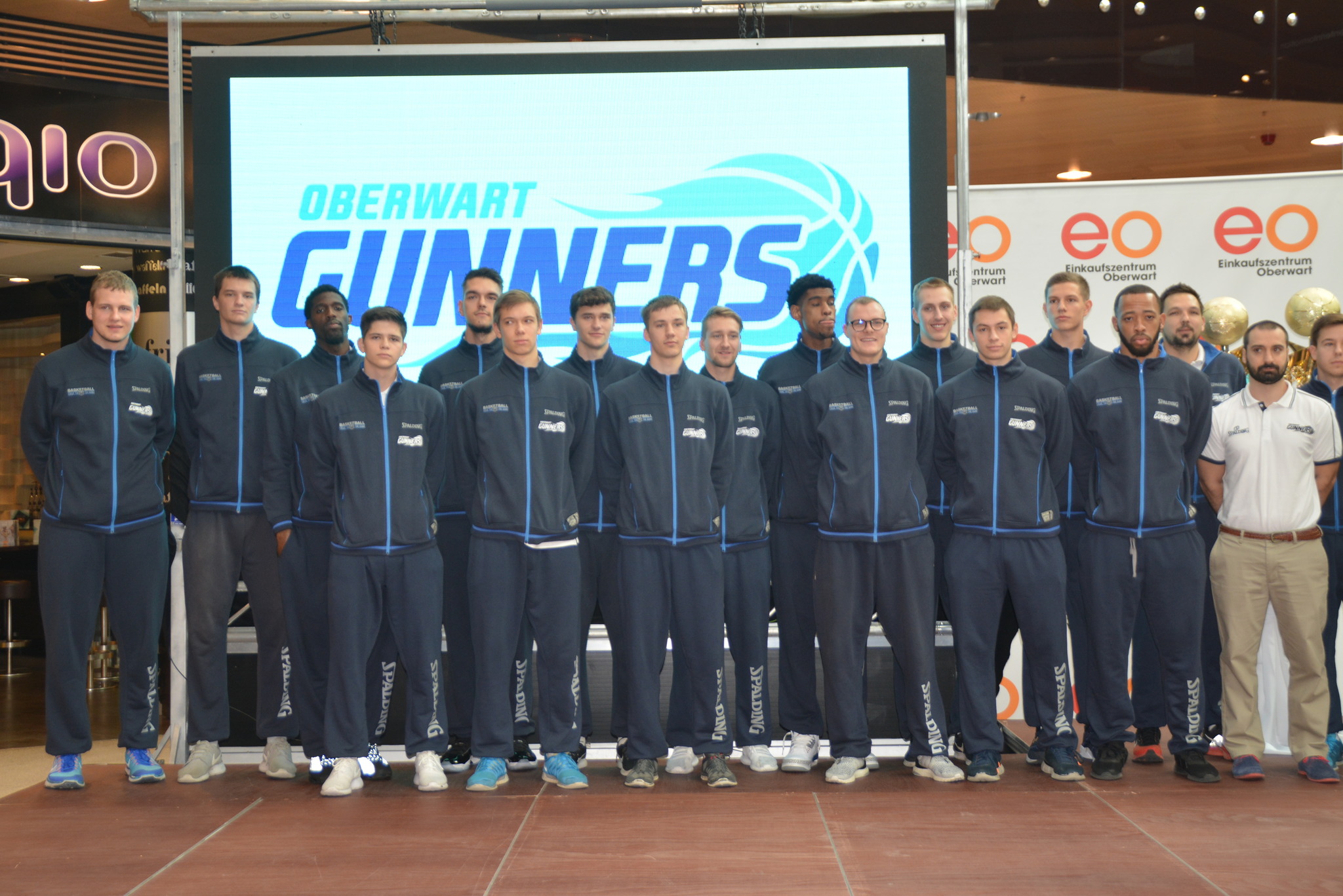 Oberwart Gunners präsentierten das neue Team im eo - Oberwart