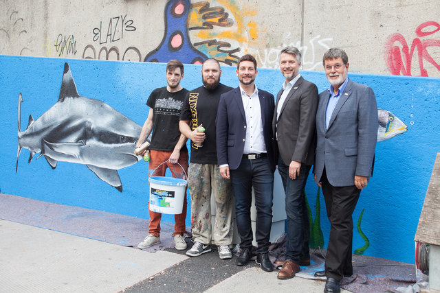 Haus des Meeres: Ein Hai in der Gumpendorfer Straße - Mariahilf