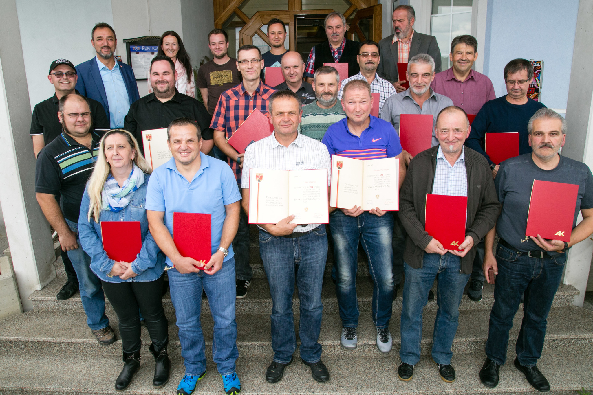 AK-Ehrung bei Nikitscher in Pinkafeld - Oberwart