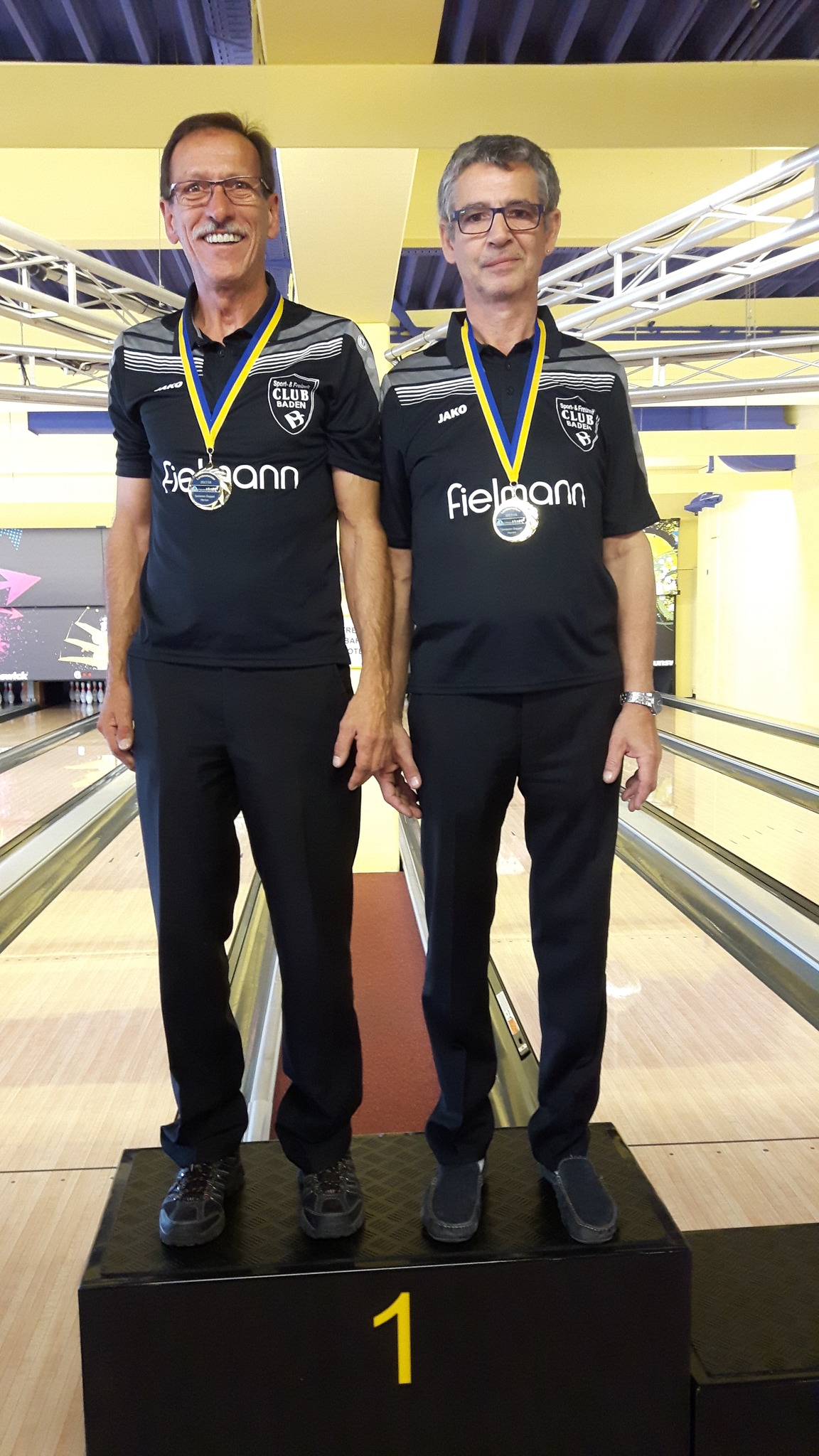 Landesmeister Senioren Doppel im Bowling an BC-Baden - Baden