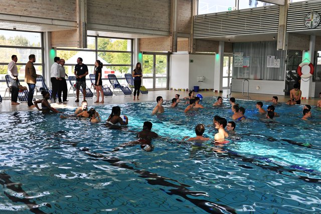 Hallenbad Simmering wieder geöffnet - Simmering