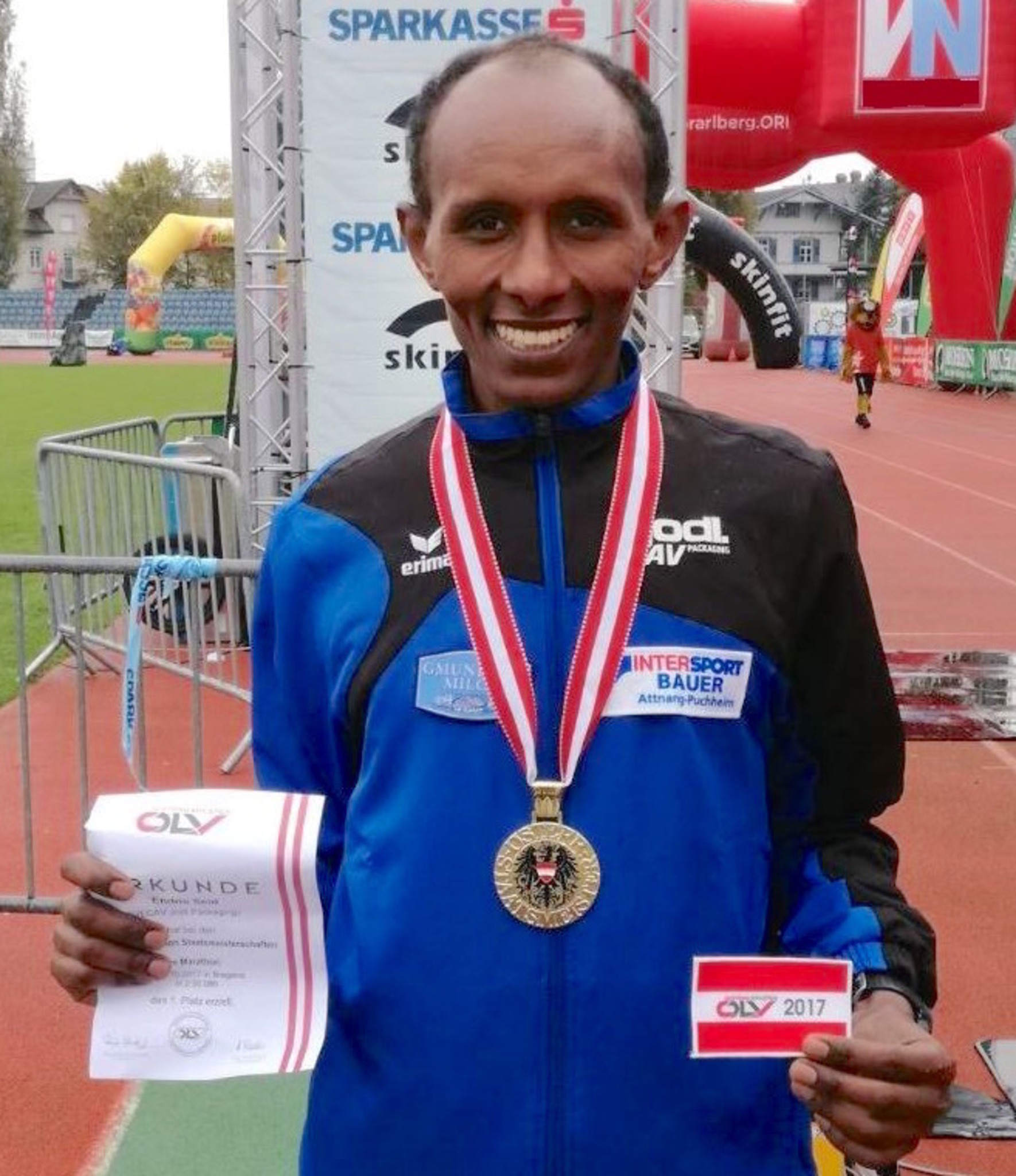 Endris Seid ist Marathonstaatsmeister - Vöcklabruck