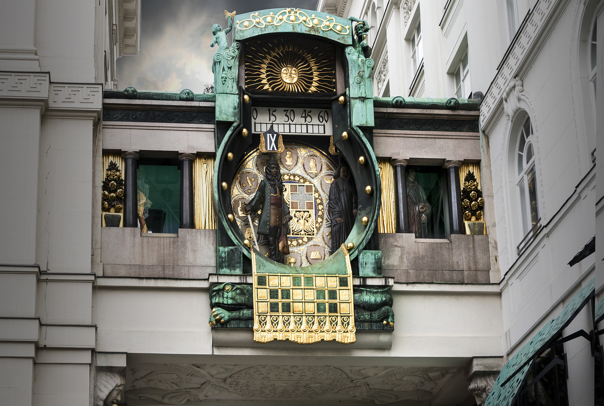 Anker Uhr am Hohen MArkt - Innere Stadt