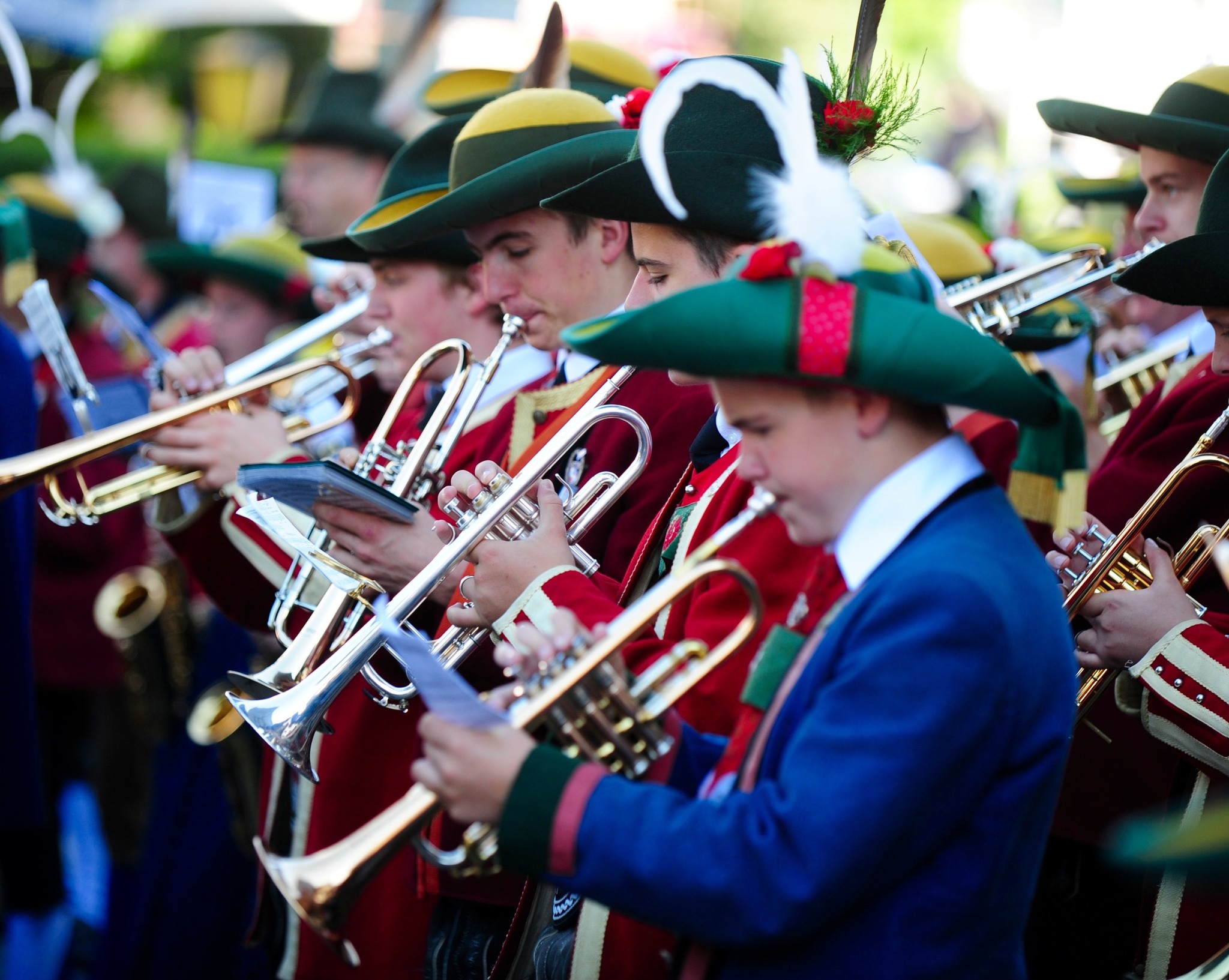 Tag der Tiroler Blasmusik am 21. Oktober 2017 - Hall-Rum